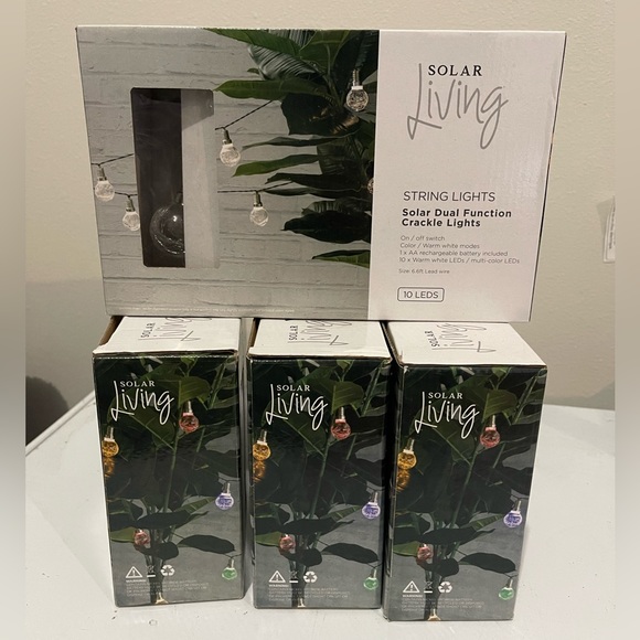 Accents | 4 Boxes Solar Lights Dual Color | Poshmark